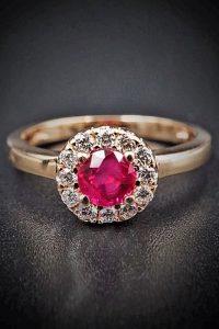 33 Ruby Engagement Rings That Are So Great As Your Heart | Oh So ...