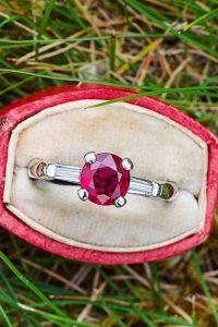 33 Ruby Engagement Rings That Are So Great As Your Heart | Oh So ...
