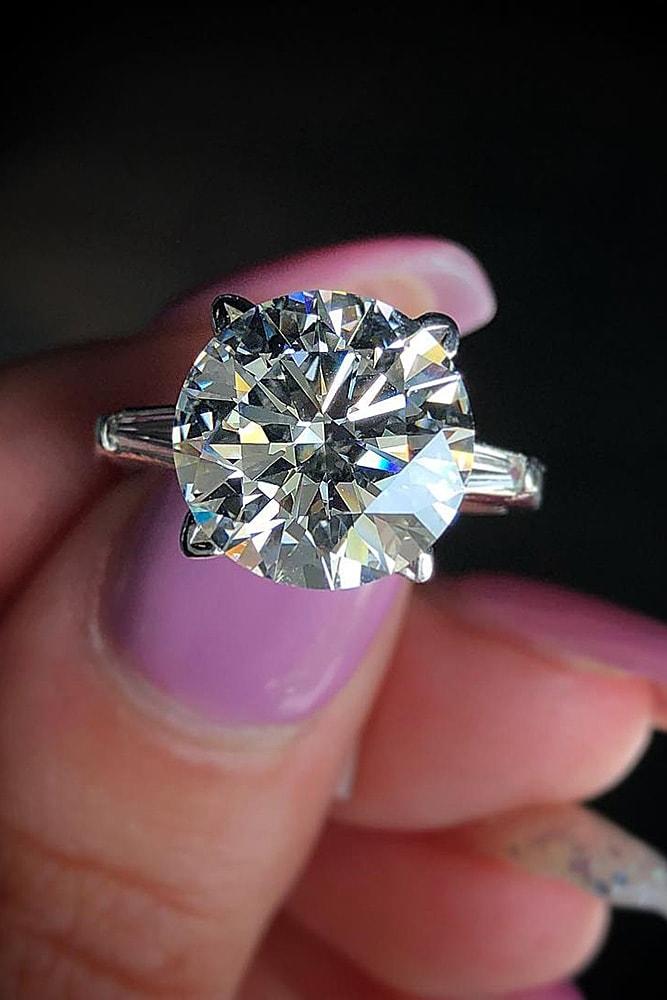 27 Round Engagement Rings - Timeless Classic And Not Only | Oh So ...