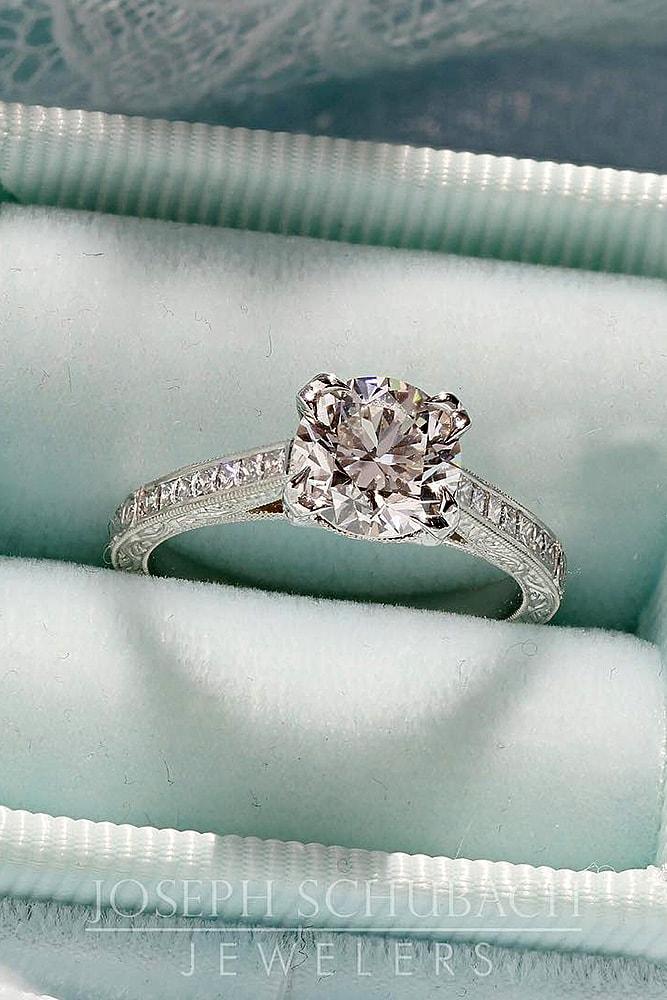 27 Round Engagement Rings - Timeless Classic And Not Only | Oh So ...