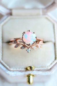 24 Gorgeous Colored Engagement Rings | Oh So Perfect Proposal