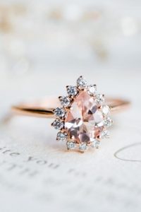 24 Gorgeous Colored Engagement Rings | Oh So Perfect Proposal