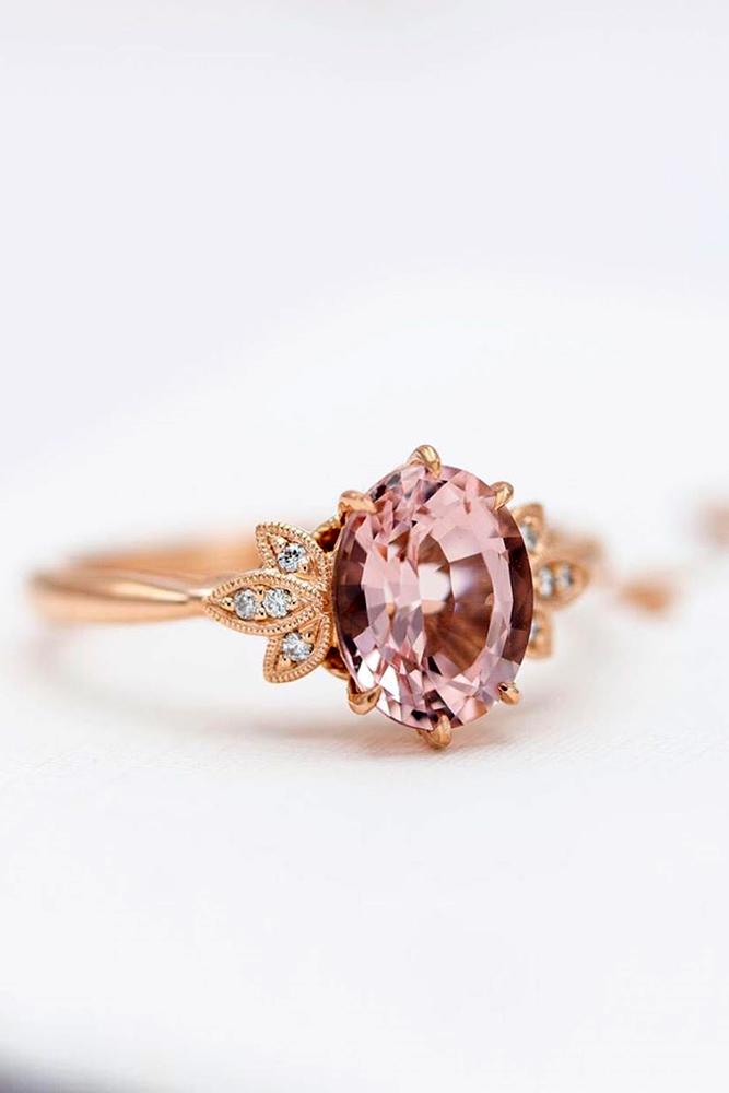 36 Cheap And Stylish Morganite Engagement Rings | Oh So Perfect Proposal