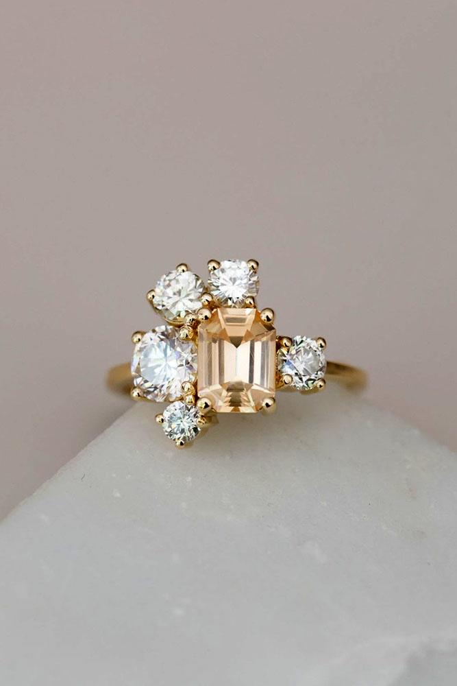27 Unique Engagement Rings That Will Make Her Happy | Oh So Perfect ...
