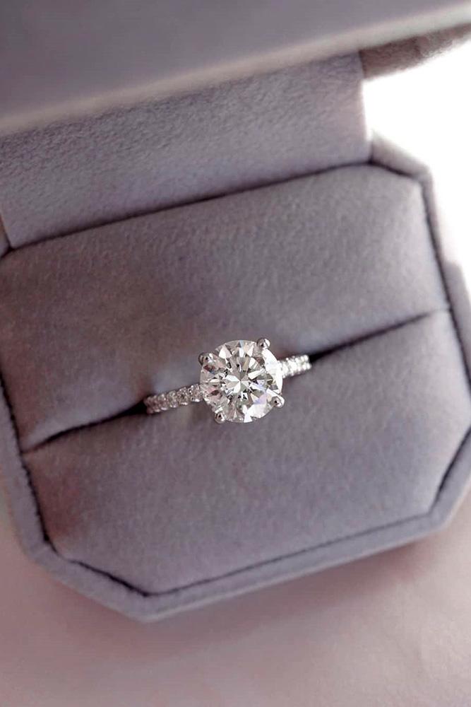 27 Incredibly Beautiful Diamond Engagement Rings | Oh So Perfect Proposal